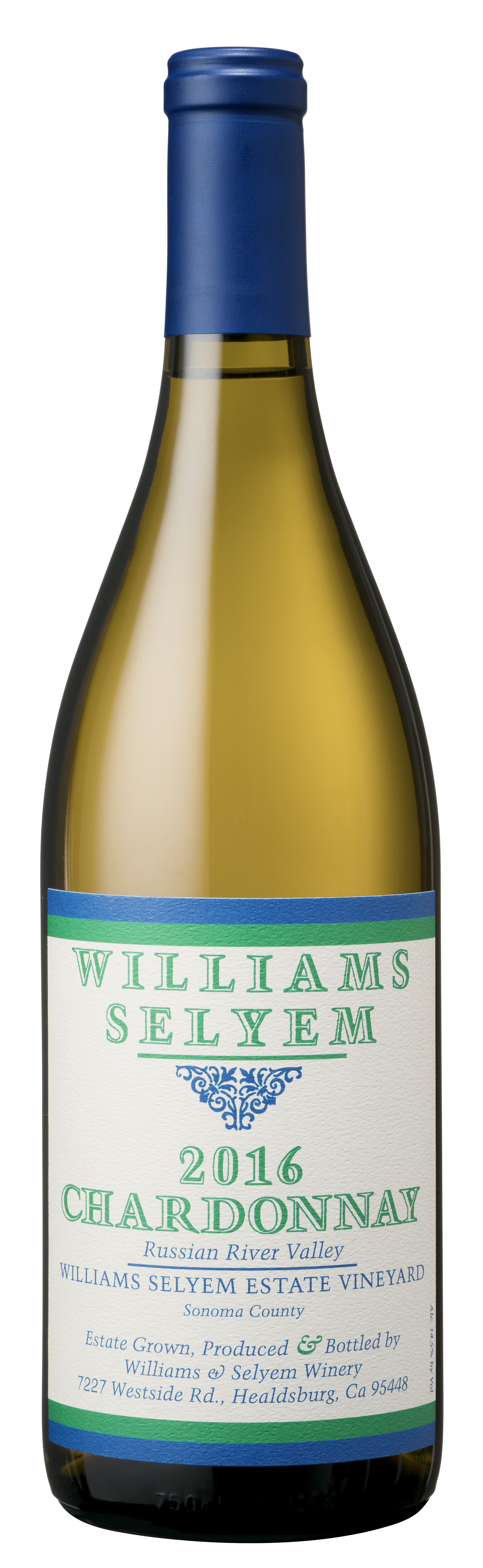 2016 Williams Selyem Estate Vineyard Chardonnay | Williams Selyem